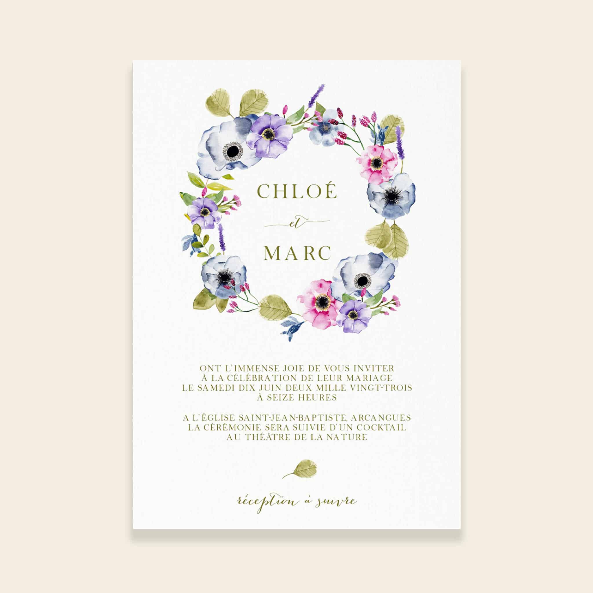 Comment rédiger son faire-part de mariage ? - Maison Célestine